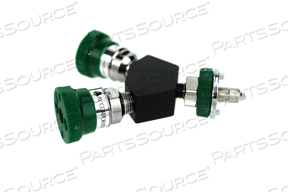 YO-OH24 Bay Corporation Y-BLOCK QUICK CONNECT COUPLER, MALE X FEMALE ...