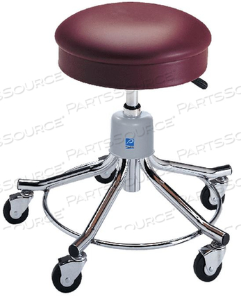 P-536-GS-BLK Pedigo Products, Inc. STOOL, GAS CYLINDER, 5-CASTER, BLACK ...
