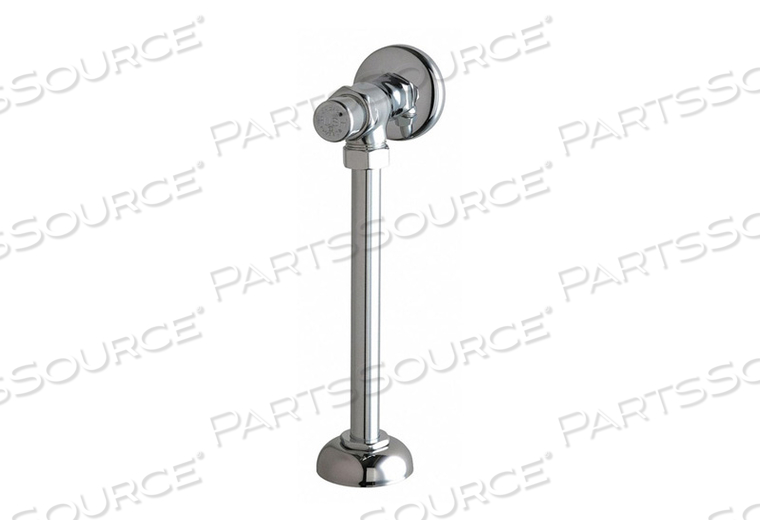 732-CP Chicago Faucets ANGLE URINAL VALVE WITH RISER : PartsSource ...