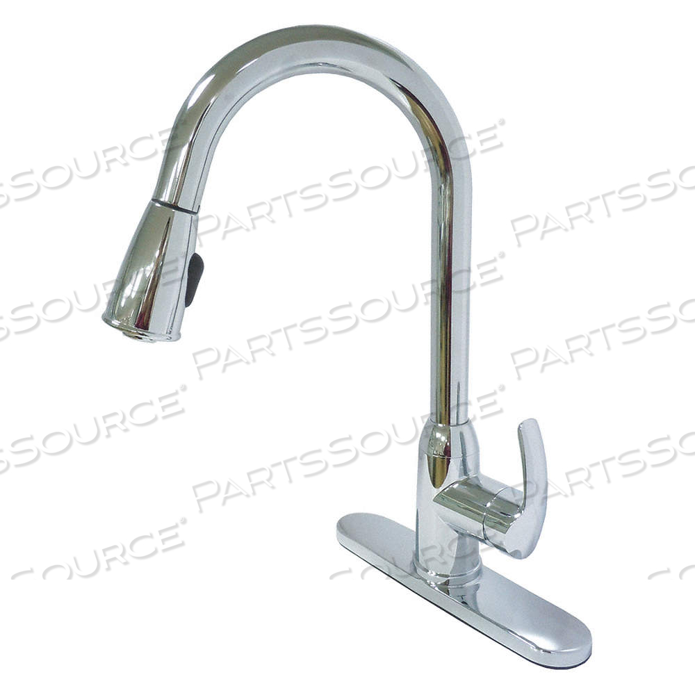 77-4214 Dominion Commercial Faucets SINGLE LEVER FAUCET PULL DOWN ...