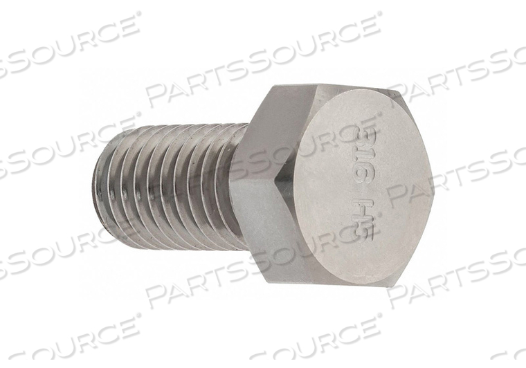 ZS616M6X25 AMPG HHCS M6-1.00X25MM SS MATERIAL GR 316H5 For Sale