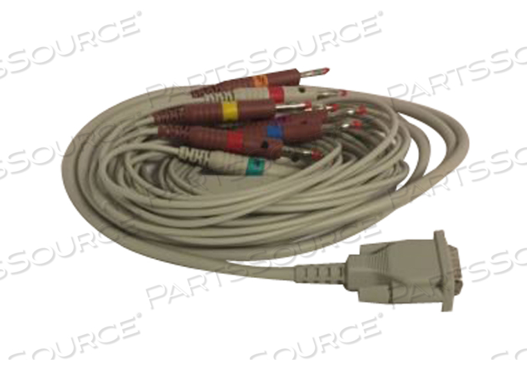 1.5M 10-LEAD CP50/CP150 AHA BANANA ECG CABLE by Welch Allyn Inc.