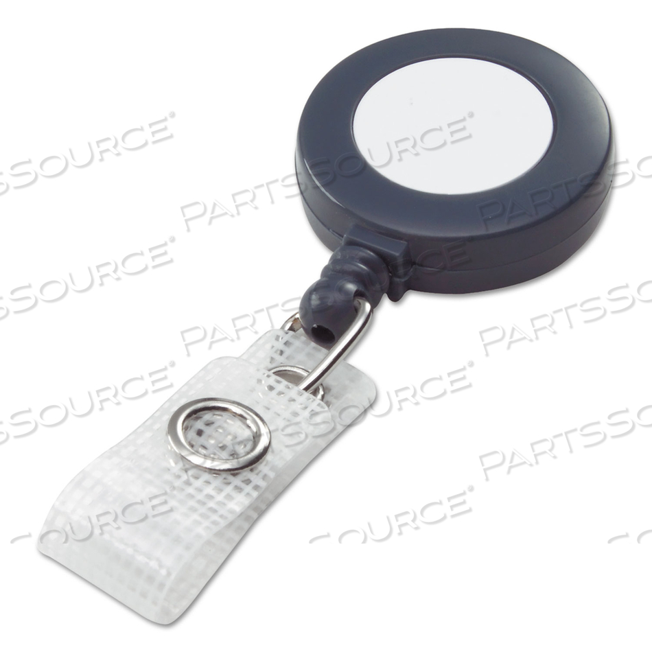 50573 GBC NAME BADGE HOLDER 23 GRAY 25/BX PK25 For Sale