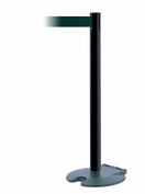 RB1-89-33-STD-NO-G6X-C Tensabarrier BARRIER POST W/ BELT WHEELED 7-1/2 ...
