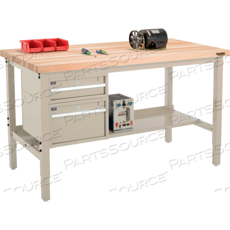 319257TN Approved Vendor 72"W X 36"D PRODUCTION WORKBENCH - MAPLE ...