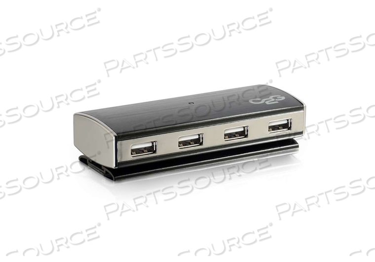 29508 Legrand AV (C2G) USB 2.0 ALUMINUM HUB 4-PORT WITH PW ...