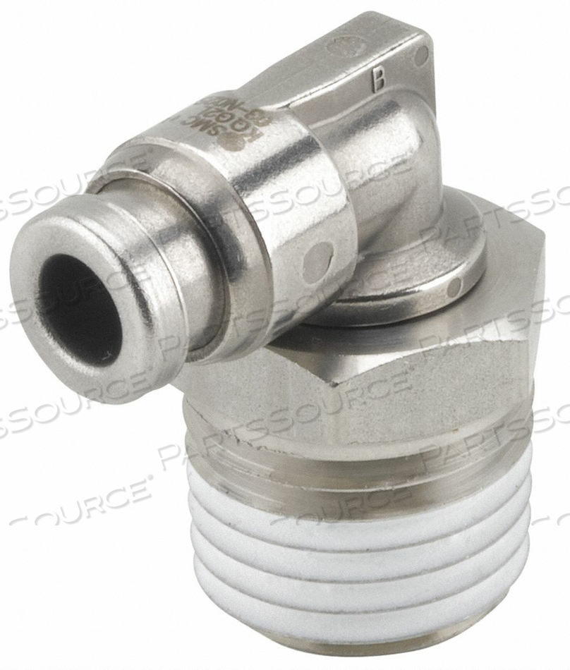 KQG2L13-N04S SMC 90 ELBOW THREAD 1/2 IN. THREAD TO TUBE For Sale