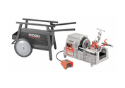 93287/92467 Ridgid PIPE THREAD MACHINE W/STAND 1/8 TO 2 For Sale
