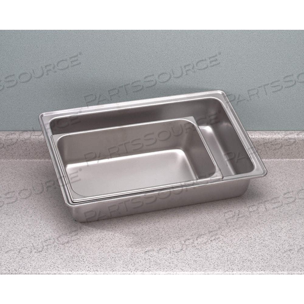 30342 Approved Vendor DIMPLED-RIM TRAY, STAINLESS STEEL, 4 IN OVERALL ...