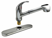 77-2115 Dominion Commercial Faucets LOW ARC PULL OUT CHROME DOMINION ...
