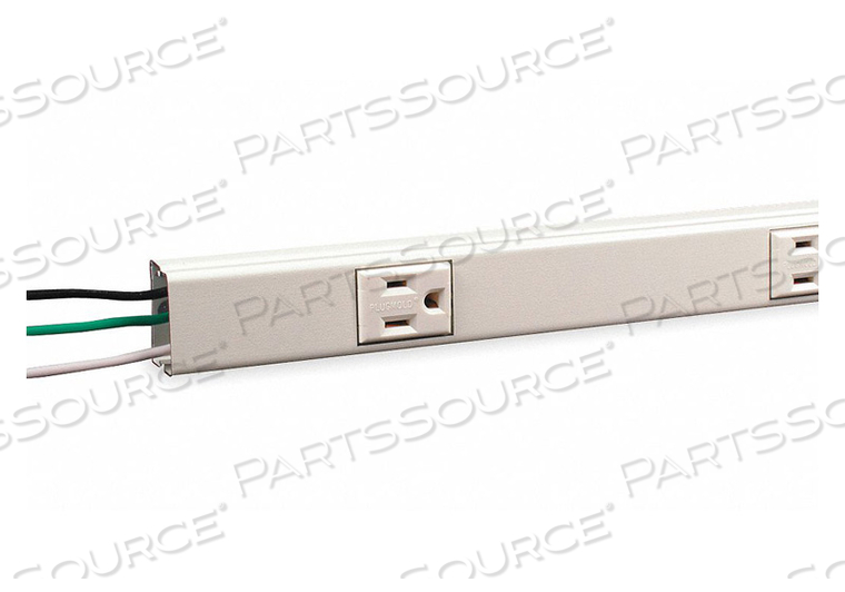 NM24GBA612 Legrand PREWIRED RACEWAY 6 OUTLETS POLYESTER For Sale