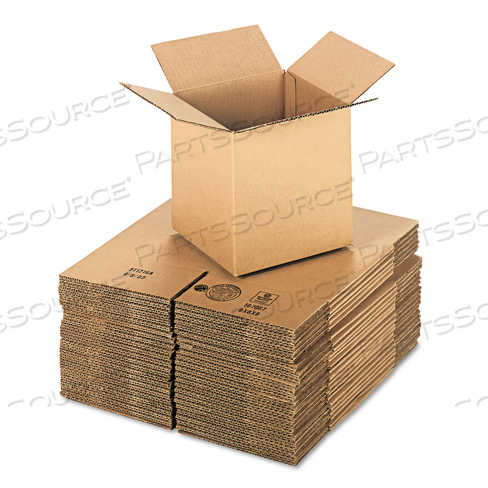 UFS888 Universal CUBED FIXED-DEPTH CORRUGATED SHIPPING BOXES, REGULAR ...