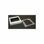 V5751-2* Wiremold V5751-2 2-GANG FLUSH TYPE EXTENSION ADAPTER, IVORY, 4 ...