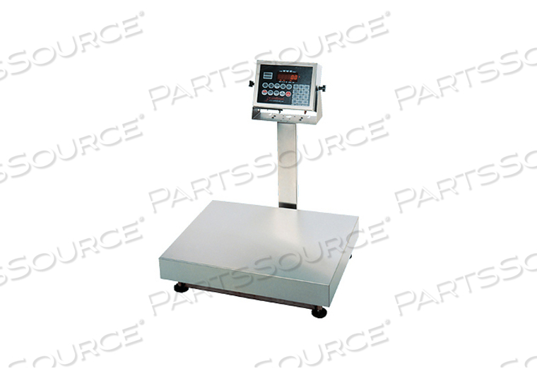 EB-300-210 Detecto Scale / Cardinal Scale BENCH SCALE, ELECTRONIC, 300 LB, STAINLESS STEEL, 210 ...