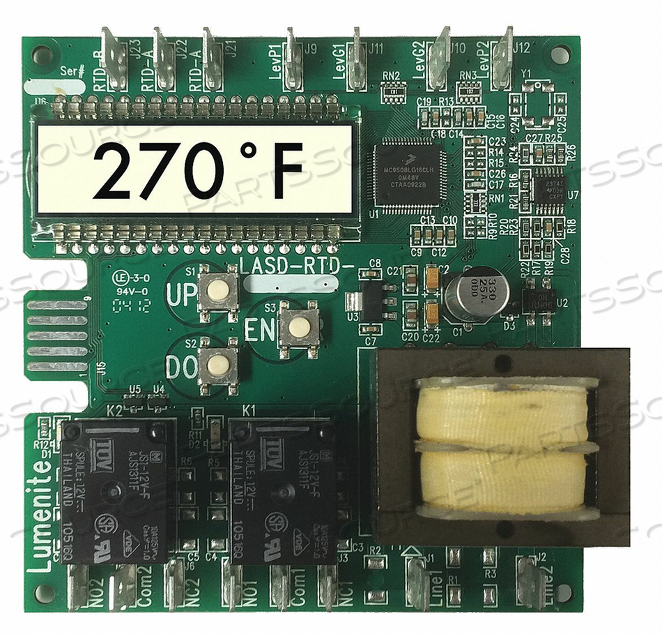 LASD-4011 Lumenite Control Technology, Inc. LEVEL/TEMP CONTROLLER LCD ...