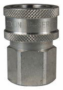 2EF2-S Dixon Valve and Coupling E-SERIES FEM NPT 1/4 COUPLER 1/4 SS For ...