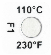 26284 La-Co NON-REVERSIBLE TEMP INDICATOR PK1000 For Sale