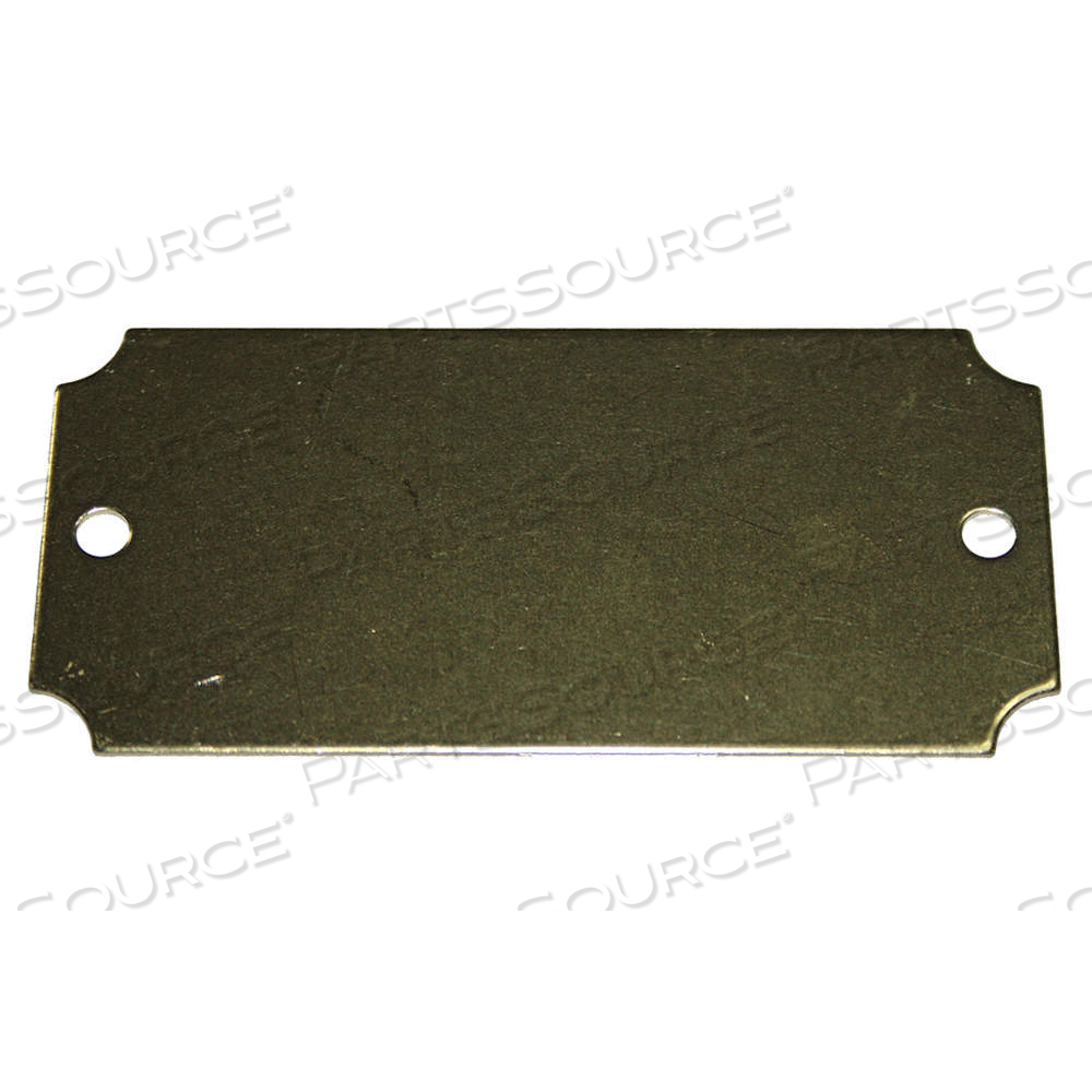 2CEA6 Approved Vendor BLANK VALVE TAG, BRASS, RECTANGLE For Sale